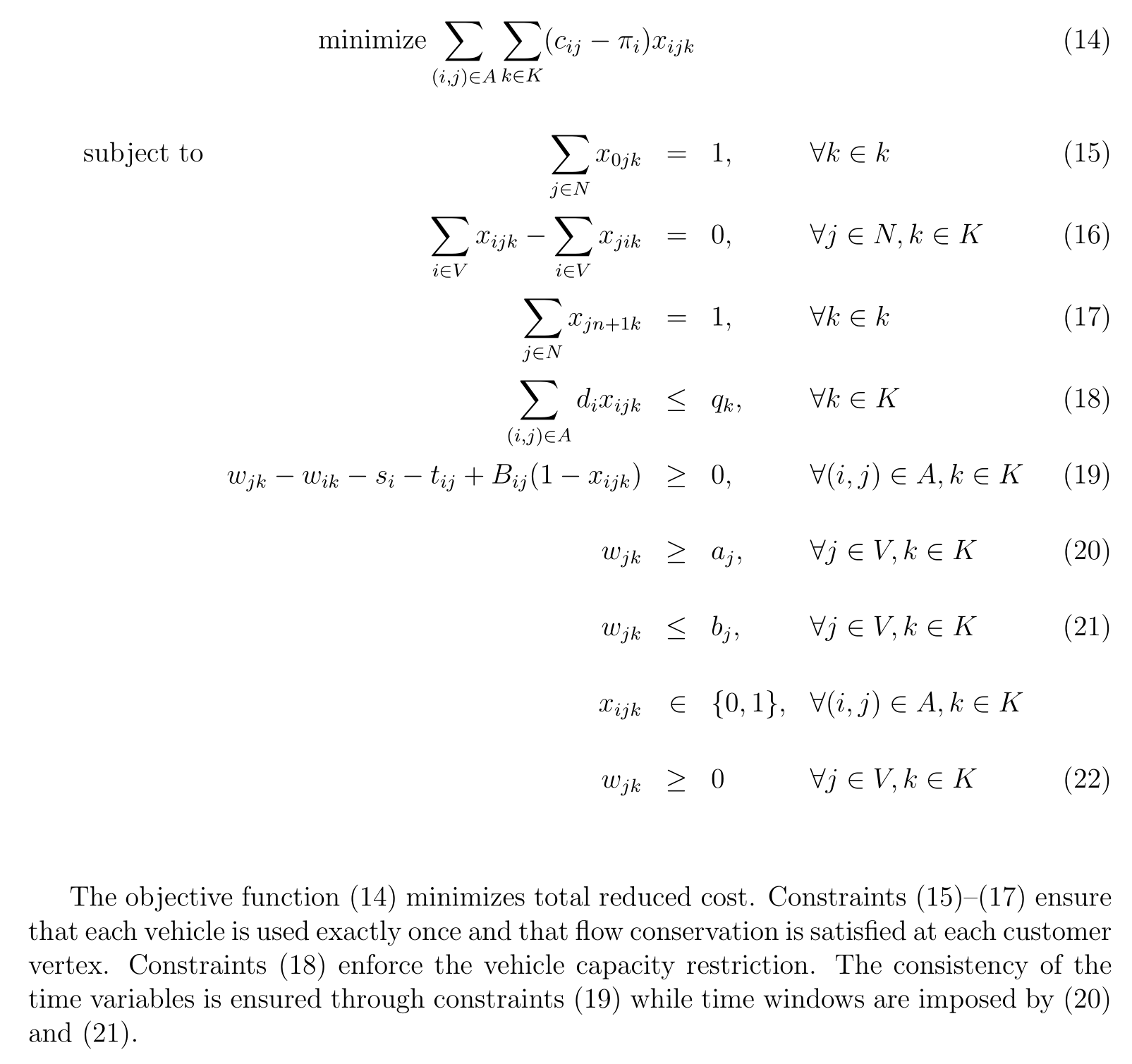Solving Single Depot Capacitated Vehicle Routing Problem Using Column Generation With Python